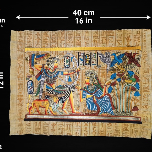 Papyrus | Art | Authentic Hand Painted Egyptian Papyrus Replica From ...
